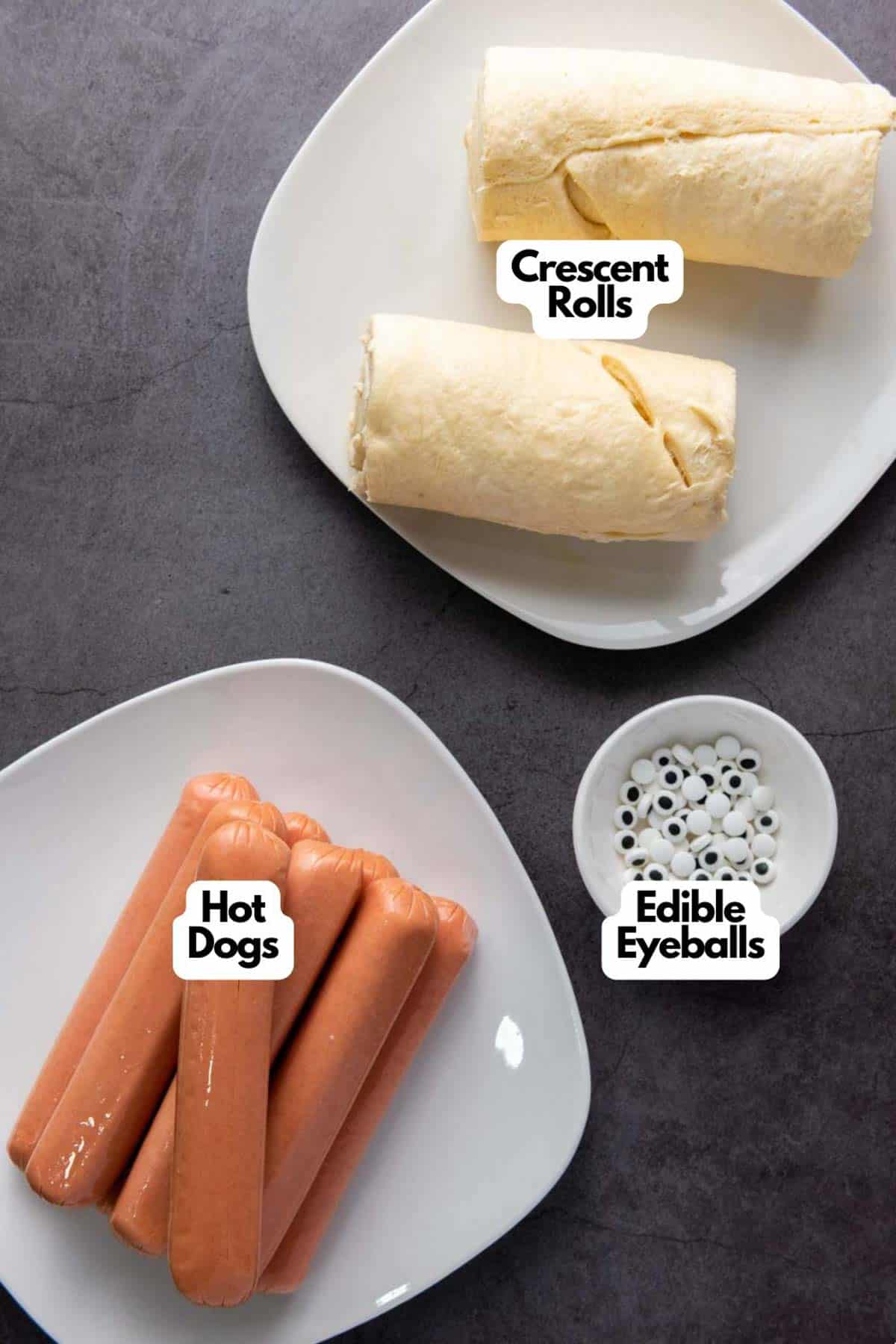 Air Fryer Halloween Mummy Dogs - Hungry Cooks Kitchen