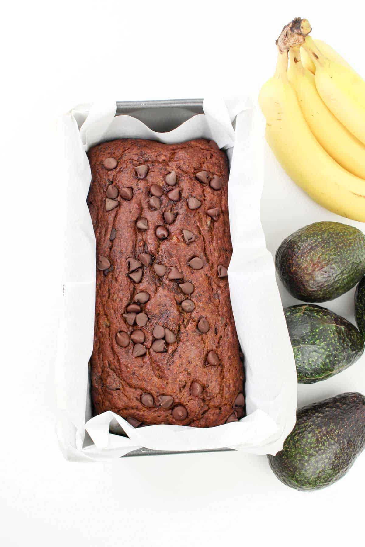 Creamy Banana Avocado Bread Recipe Hungry Cooks Kitchen