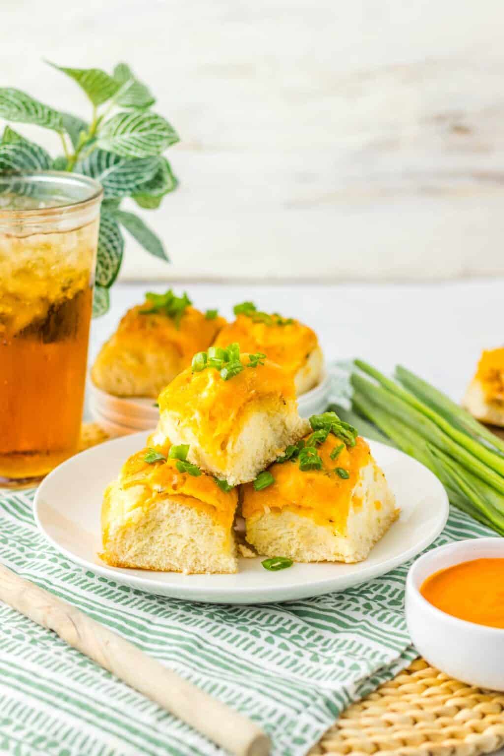 Loaded Buffalo Chicken Rolls - Hungry Cooks Kitchen