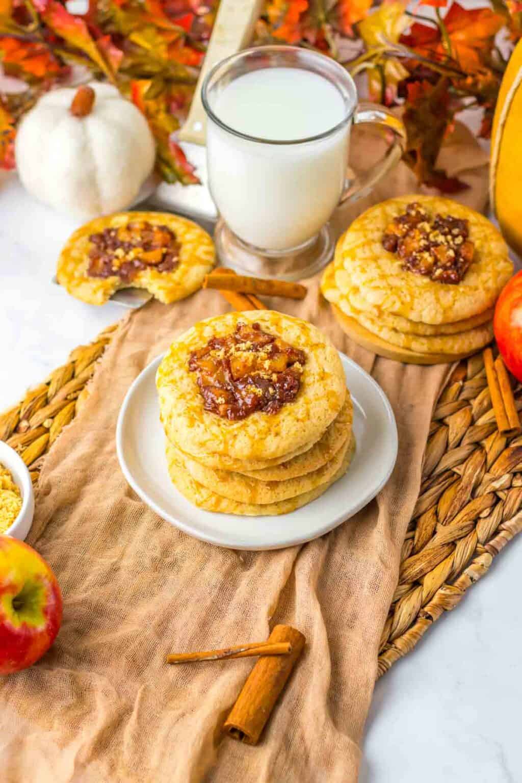 Apple Spiced Cookies - Hungry Cooks Kitchen