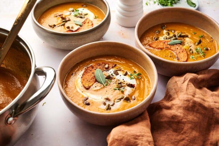 Easy Homemade Pumpkin Soup - Hungry Cooks Kitchen