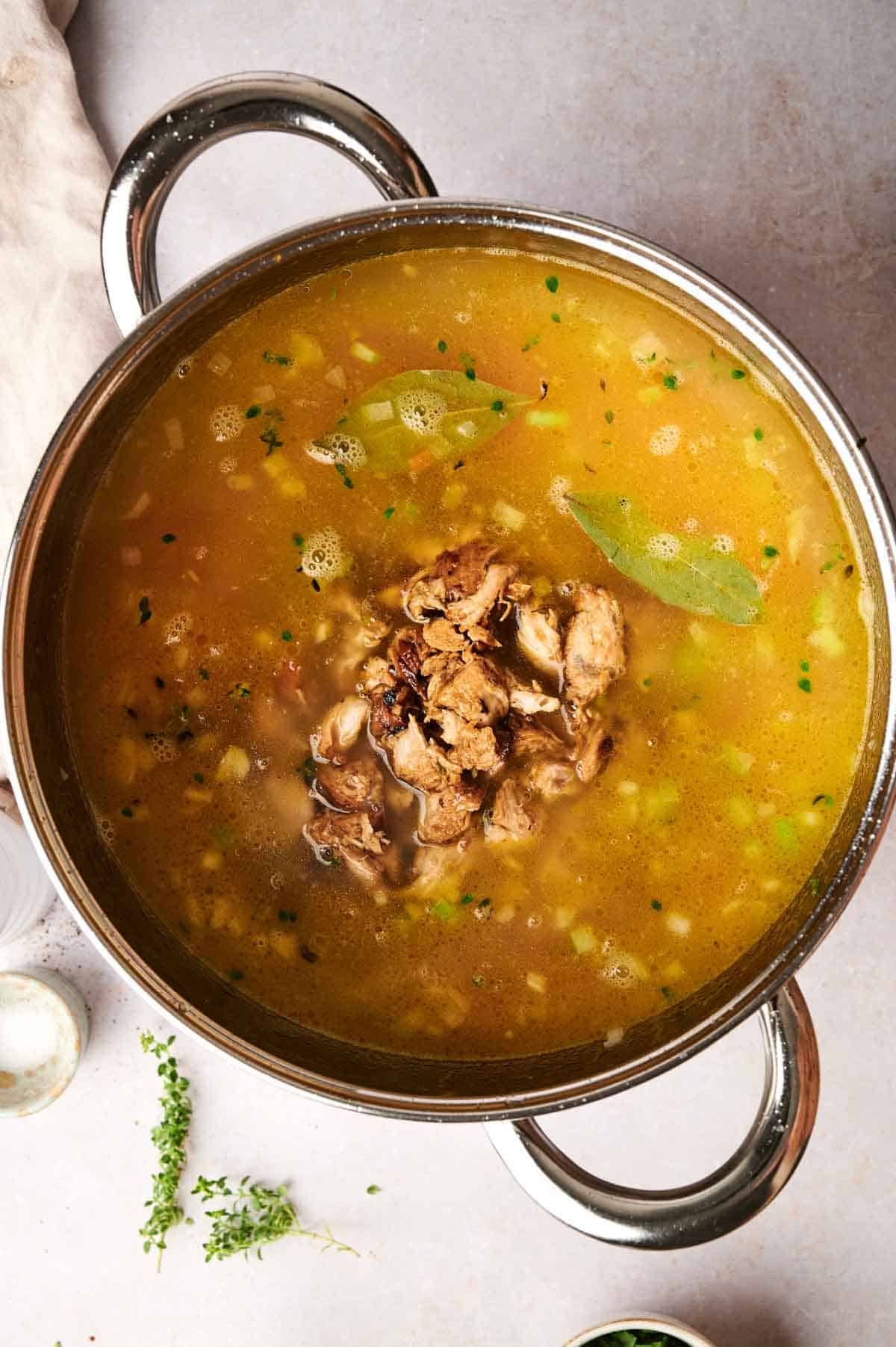 Best Turkey Soup Recipe - Hungry Cooks Kitchen