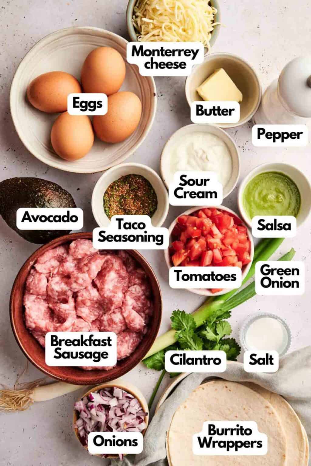 Homemade Breakfast Burritos Recipe - Hungry Cooks Kitchen