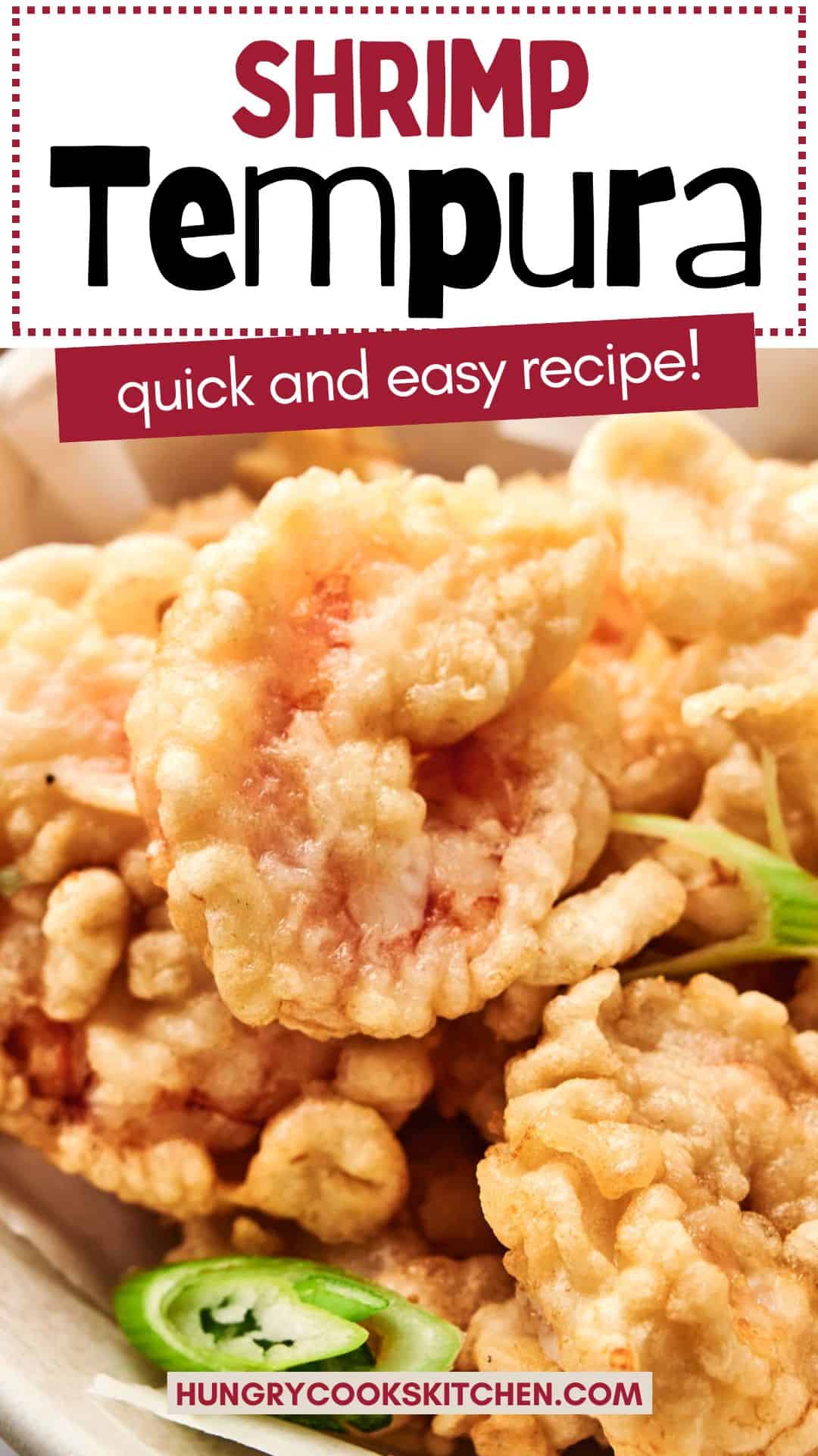 Crispy Shrimp Tempura - Easy Recipe - Hungry Cooks Kitchen