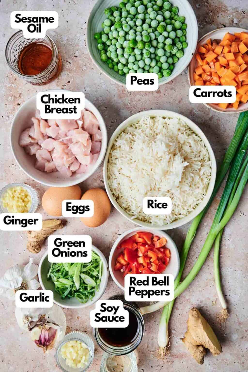 Chinese Chicken Fried Rice Recipe