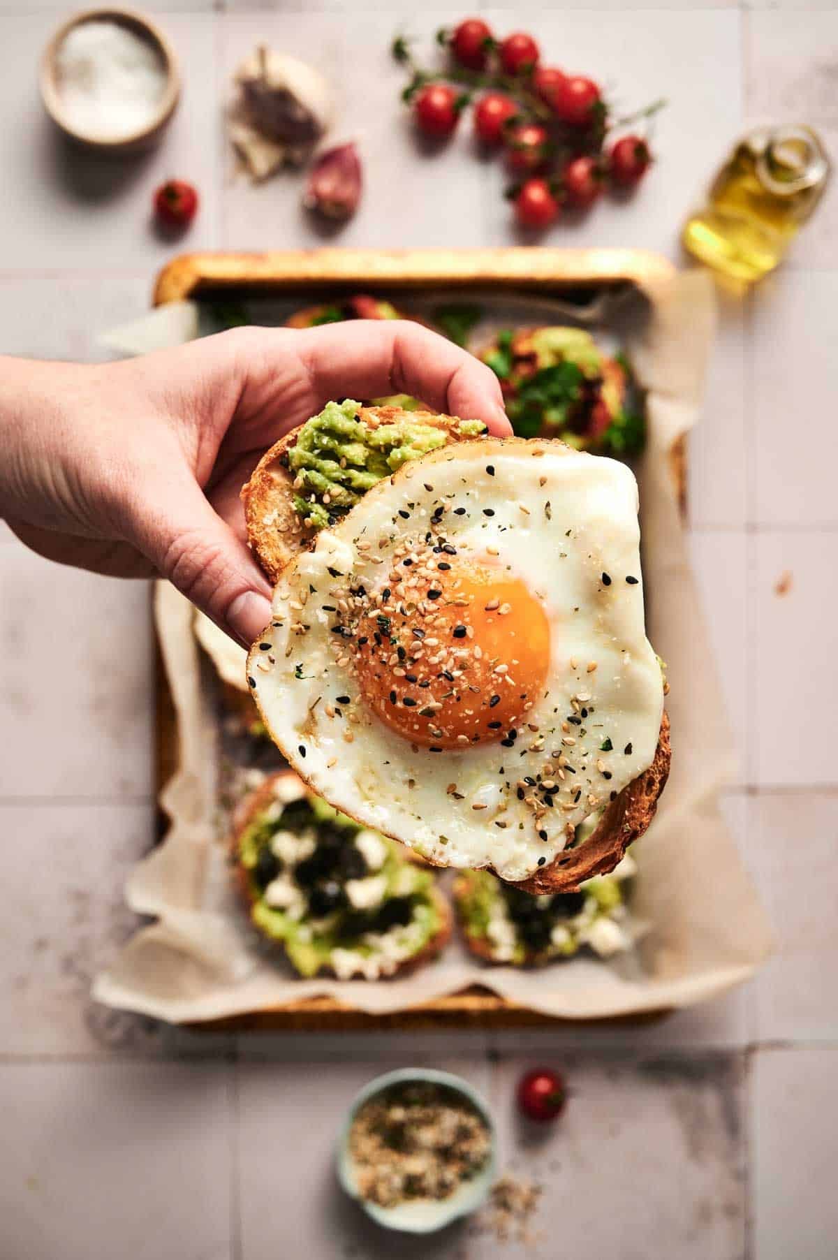 Avocado Toast Recipe - Hungry Cooks Kitchen