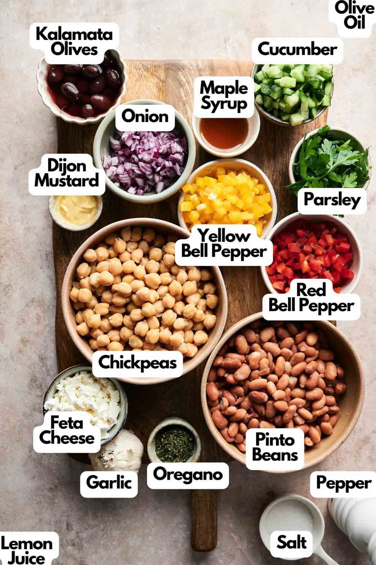 Dense Bean Salad Recipe - Hungry Cooks Kitchen