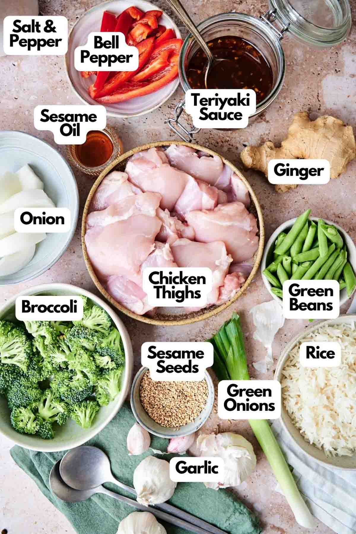 Easy Teriyaki Chicken Stir Fry - Hungry Cooks Kitchen