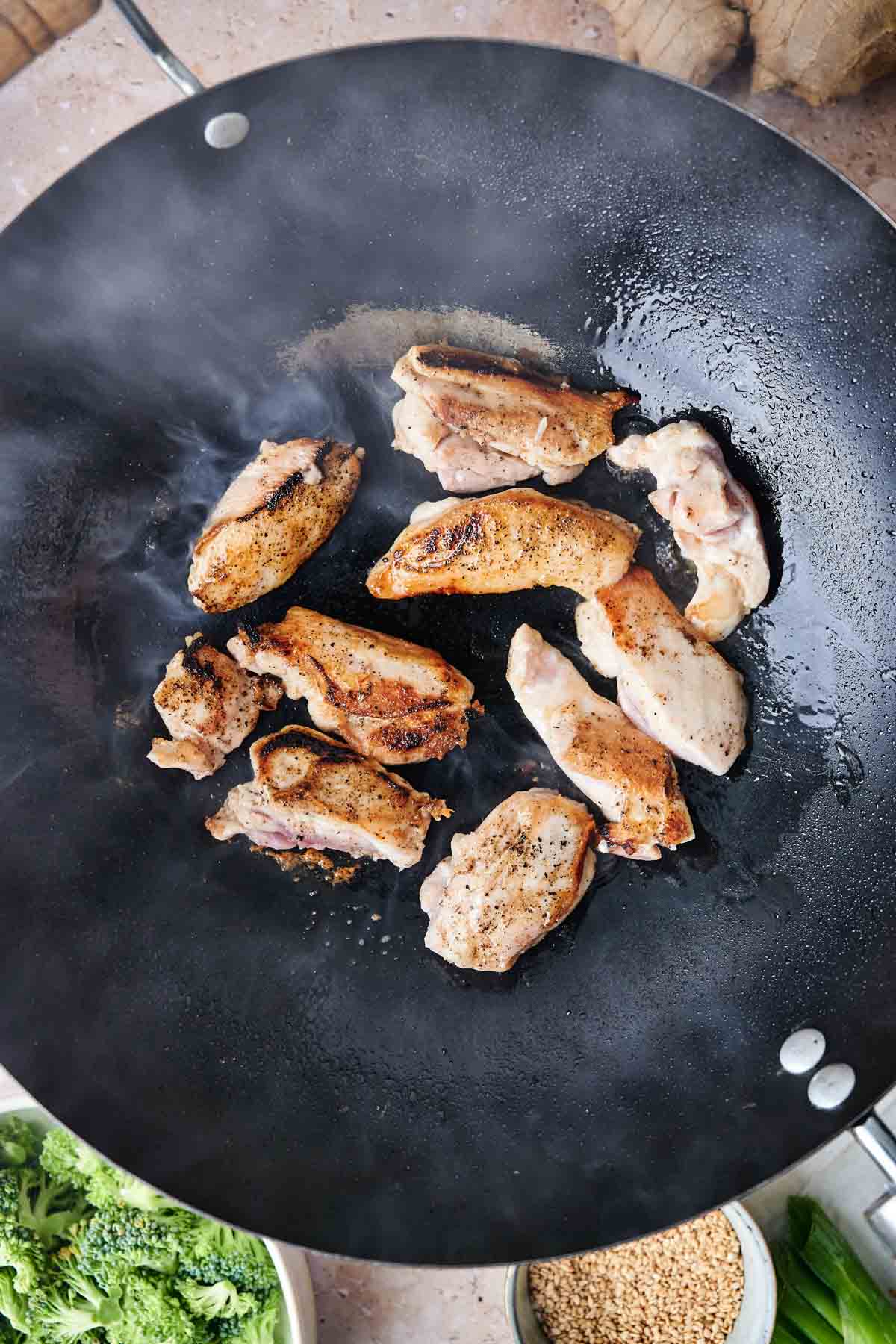 Easy Teriyaki Chicken Stir Fry - Hungry Cooks Kitchen