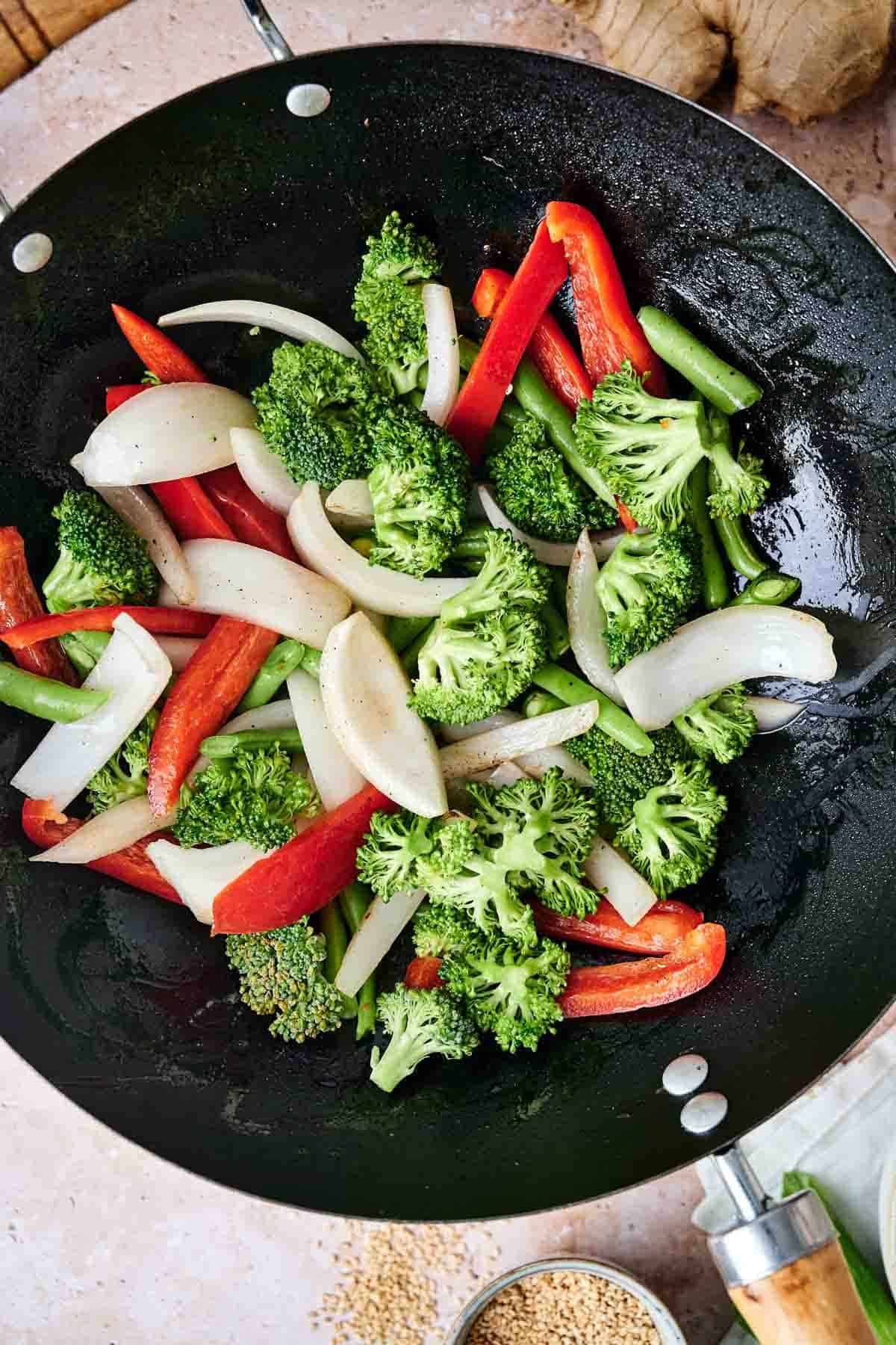 Easy Teriyaki Chicken Stir Fry - Hungry Cooks Kitchen