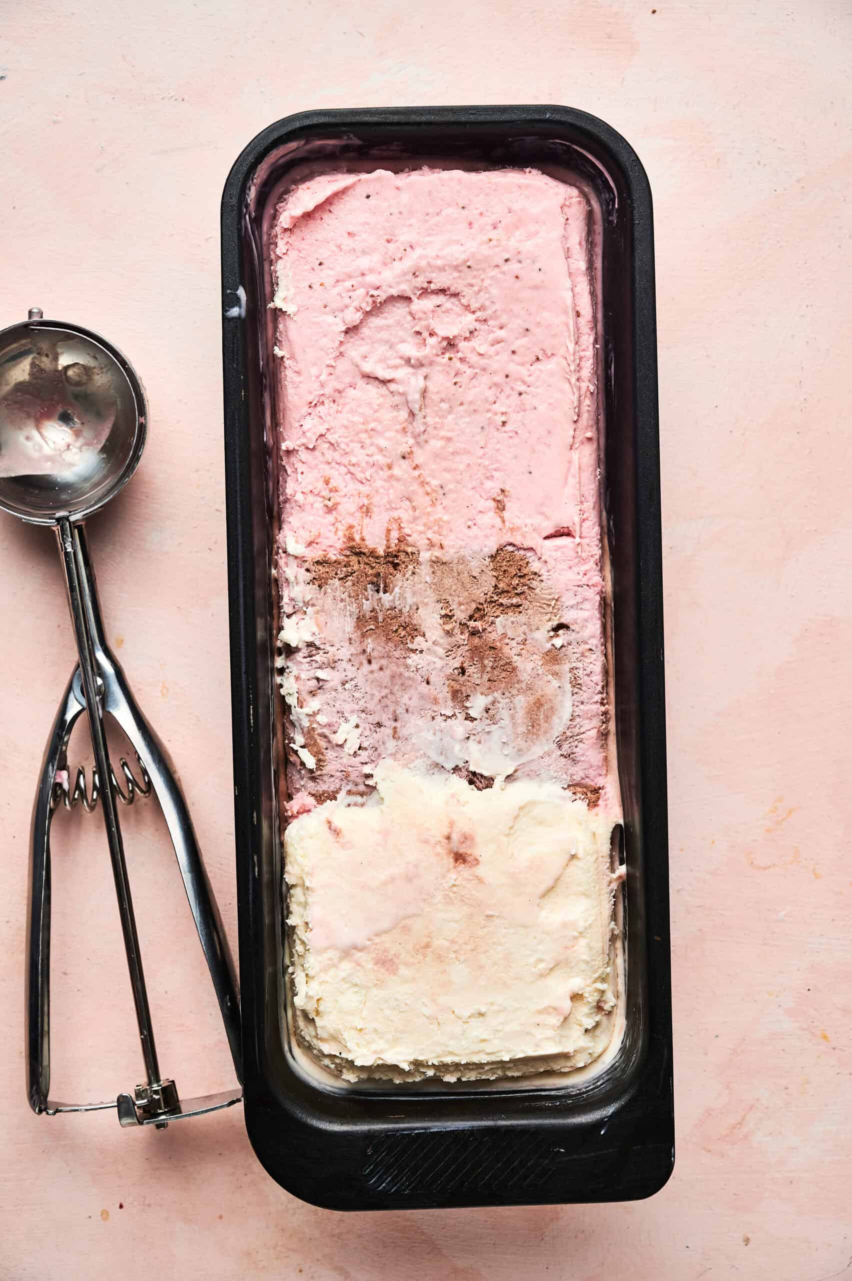 Neapolitan Ice Cream - Hungry Cooks Kitchen