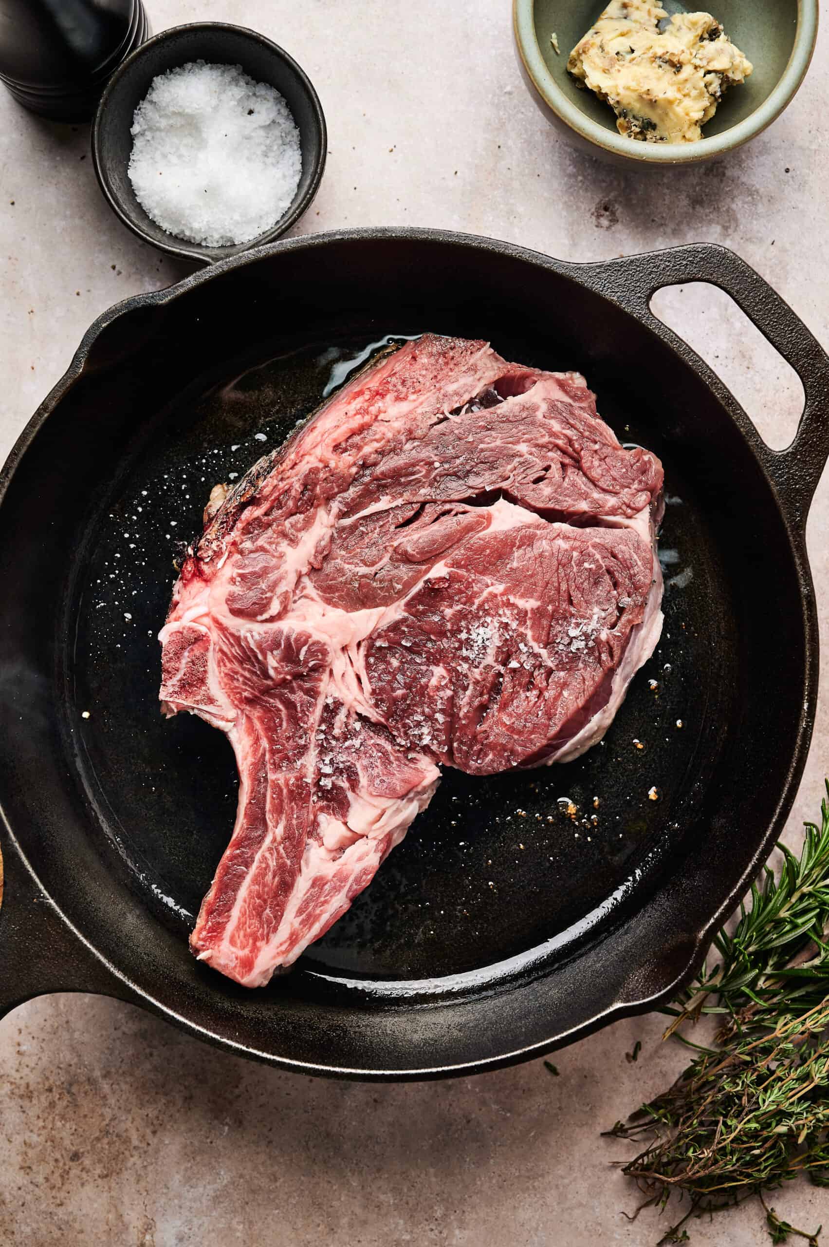 Perfect Tomahawk Steak - Hungry Cooks Kitchen