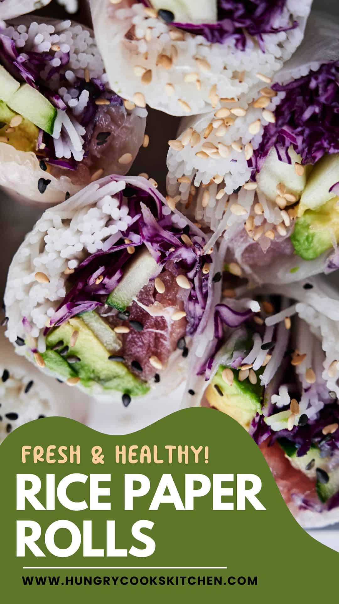 Rice Paper Rolls Recipe - Hungry Cooks Kitchen