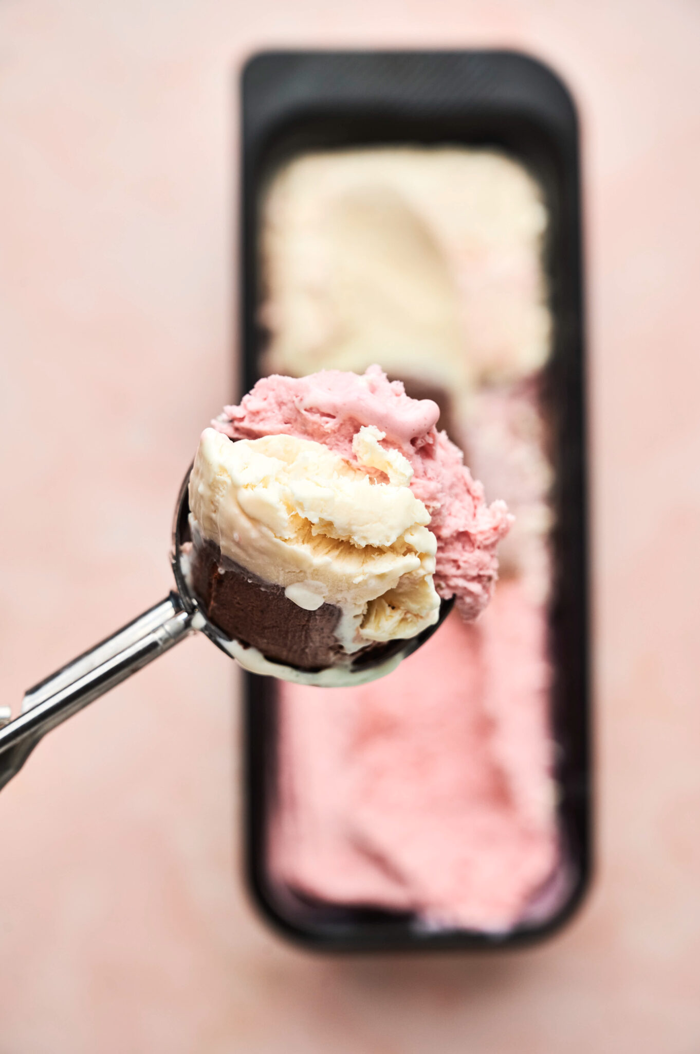 Neapolitan Ice Cream - Hungry Cooks Kitchen