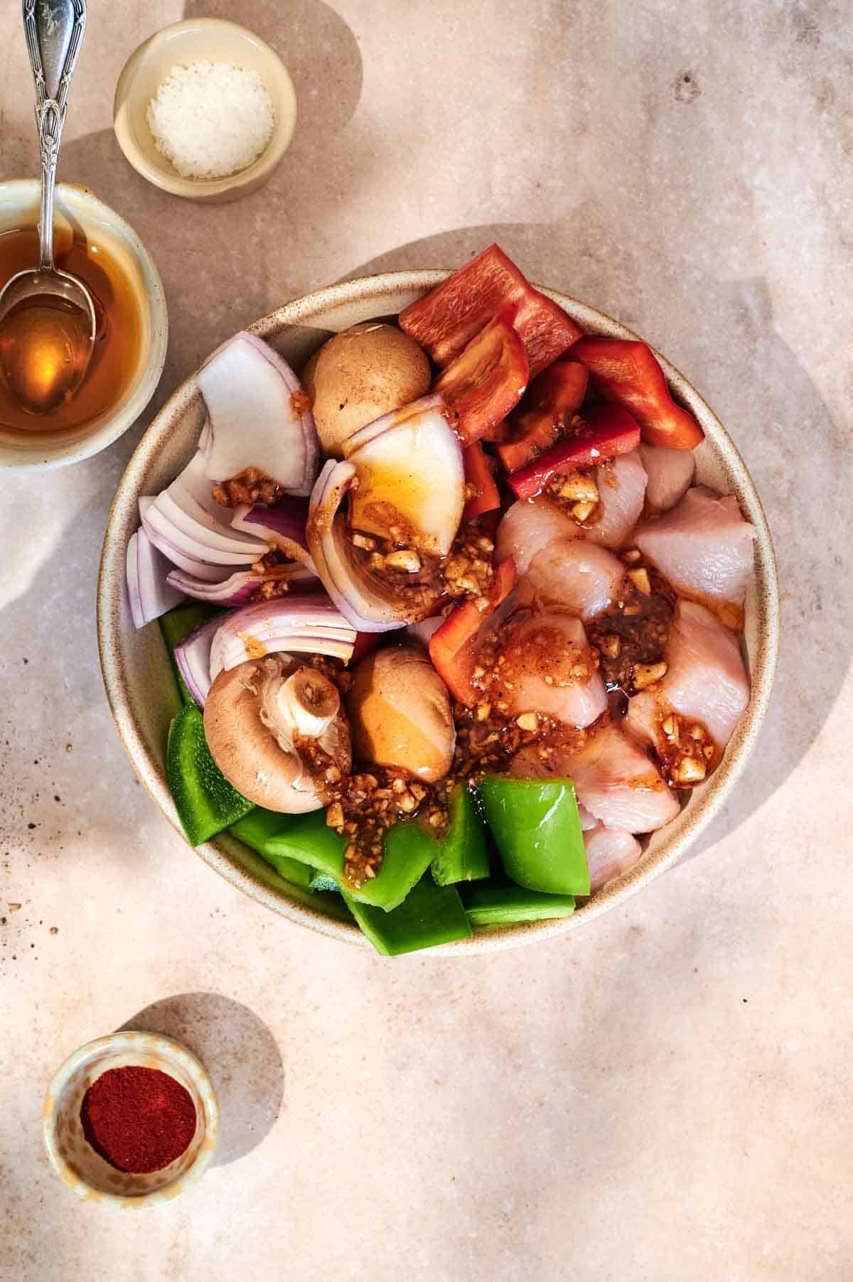 Grilled Chicken Kabobs - Hungry Cooks Kitchen