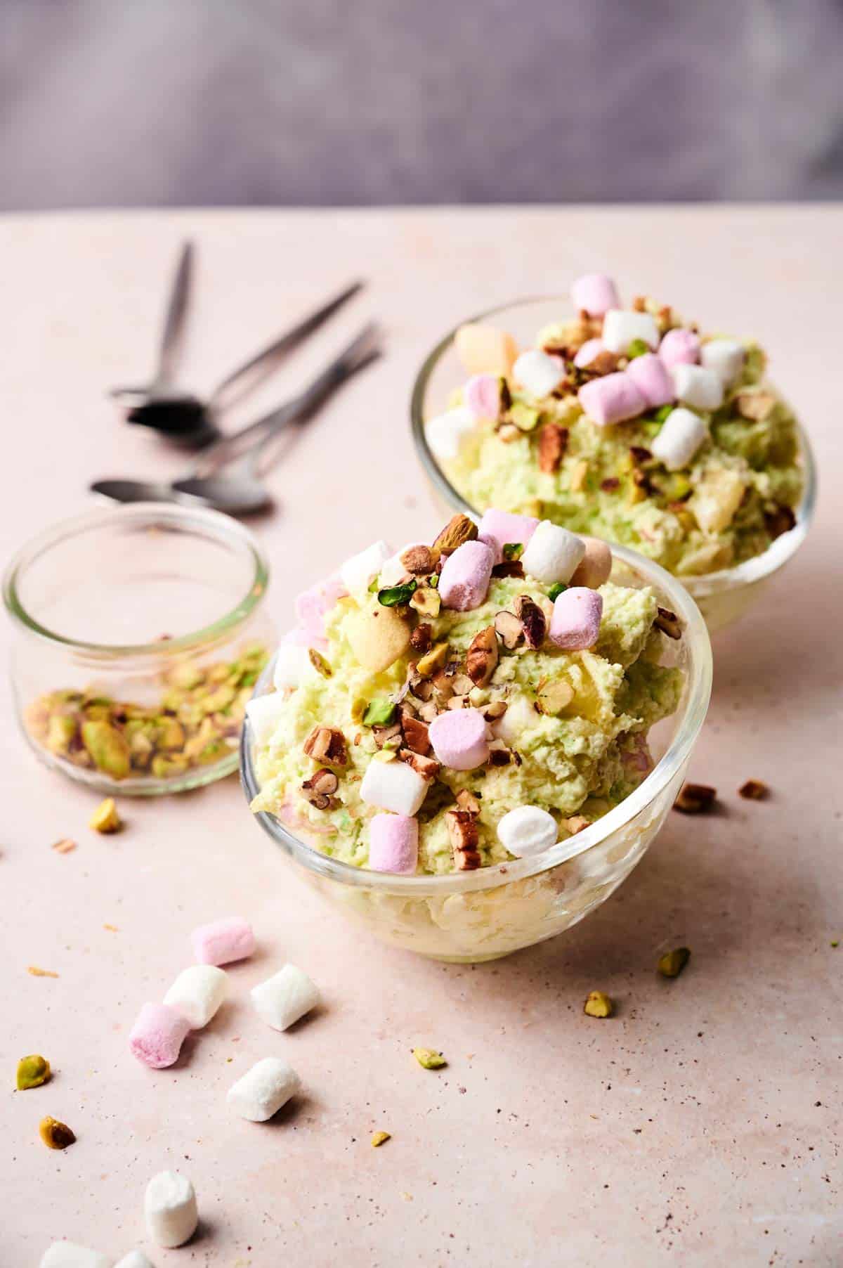 Easy Watergate Salad Recipe - Hungry Cooks Kitchen