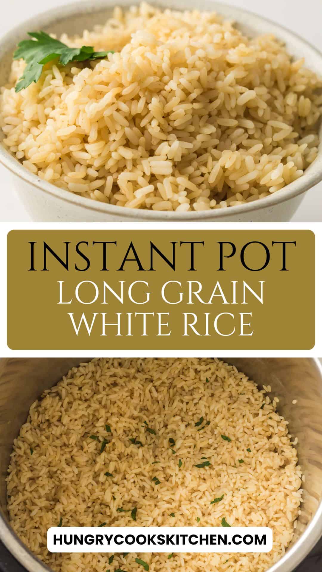 Best Instant Pot Long Grain White Rice - Hungry Cooks Kitchen