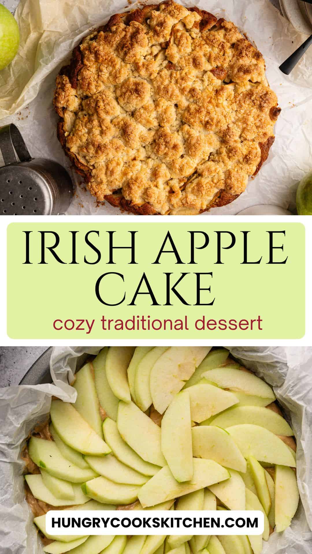 Best Homemade Irish Apple Cake Recipe - Hungry Cooks Kitchen